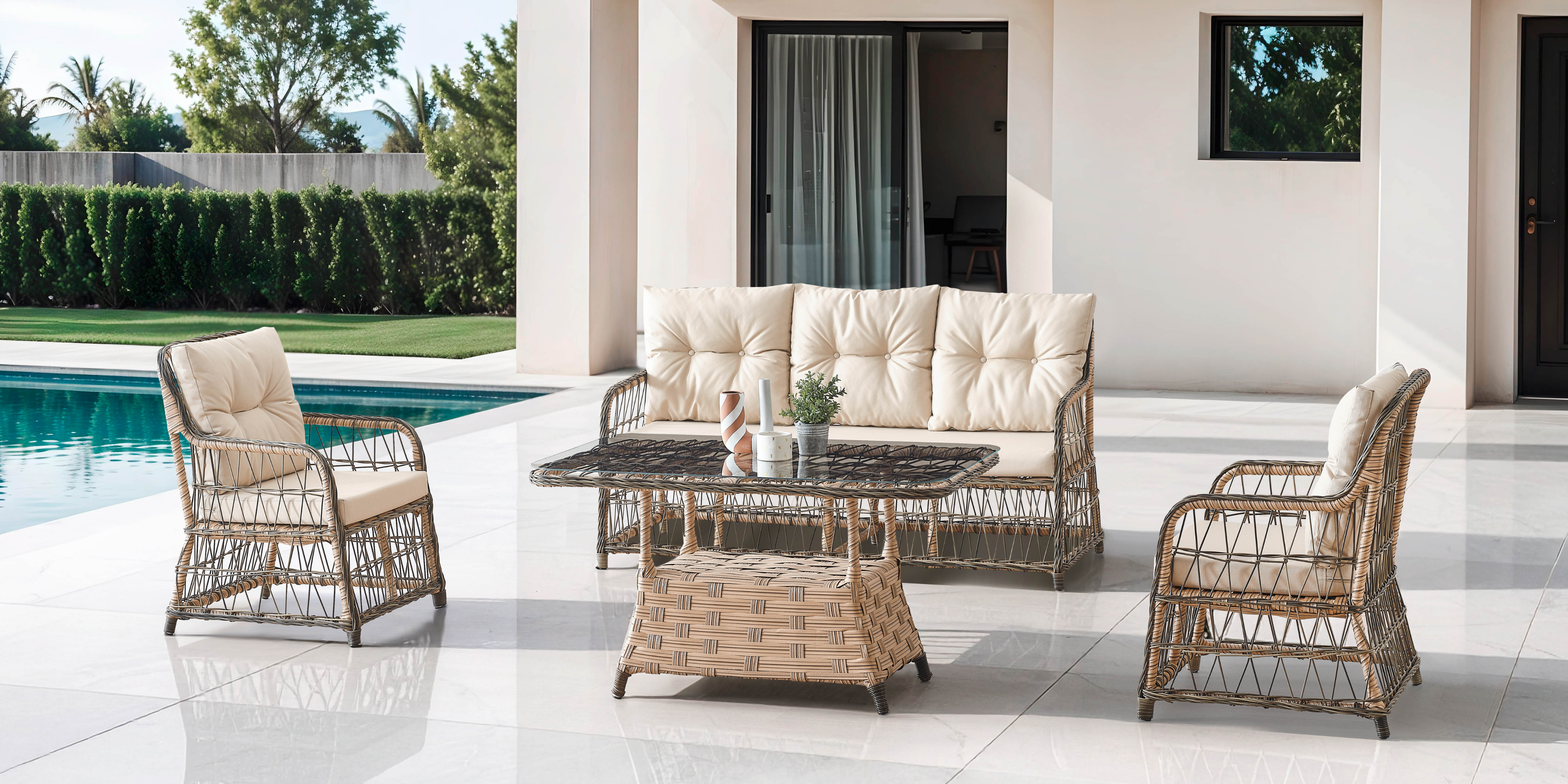 ELA Rattan/Coffee – dengema
